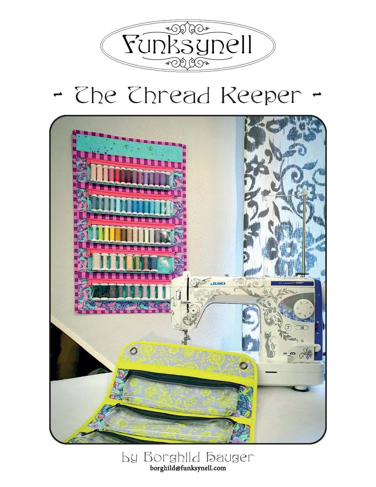 The Thread Keeper - ENGLISH Pdf Sewing Pattern for Thread Storage ...