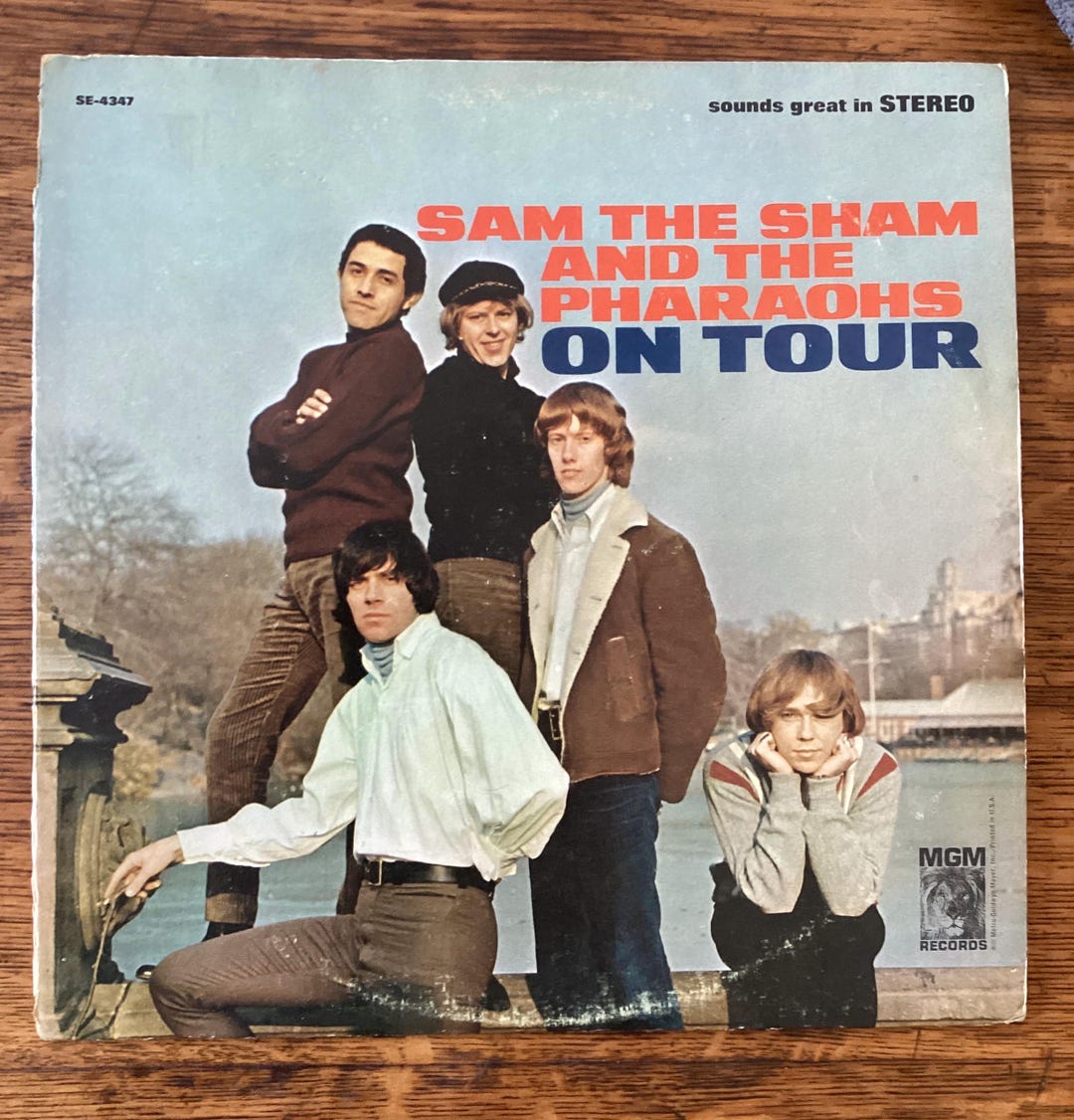 Sam the Sham and the Pharaohs - on Tour - Vinyl Stereo Lp 1965 MGM ...