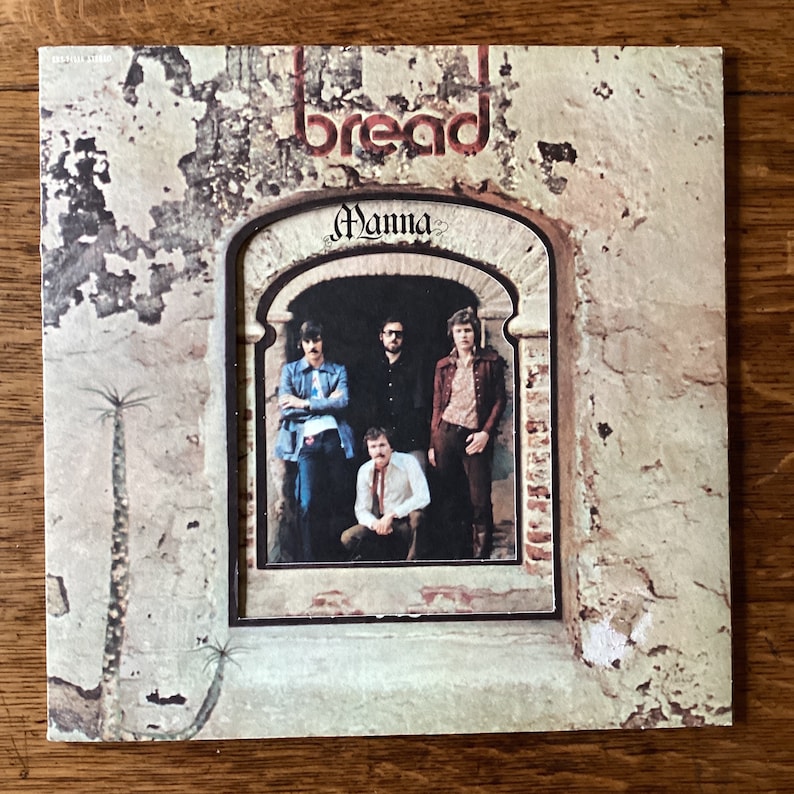 Bread Manna Stereo Trifold Die-cut Vinyl Lp 1971 Elektra Records EKS ...