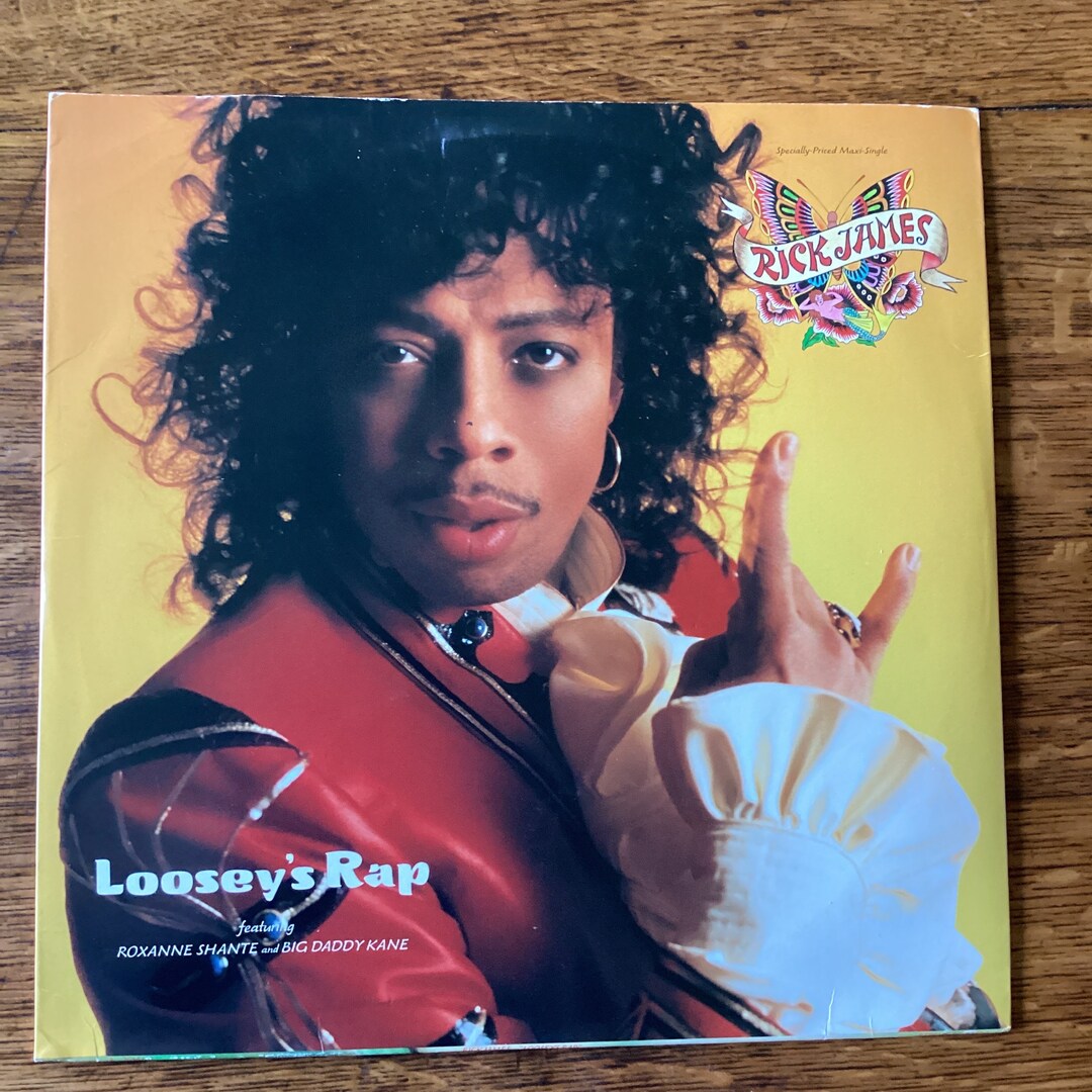 Rick James Loosey’s Rap Vinyl Stereo 12” Maxi Single LP 1988 Reprise ...