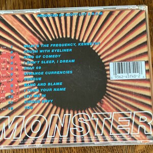 R.E.M. Monster Stereo CD 1994 WB Records 9 45740-2 - Etsy