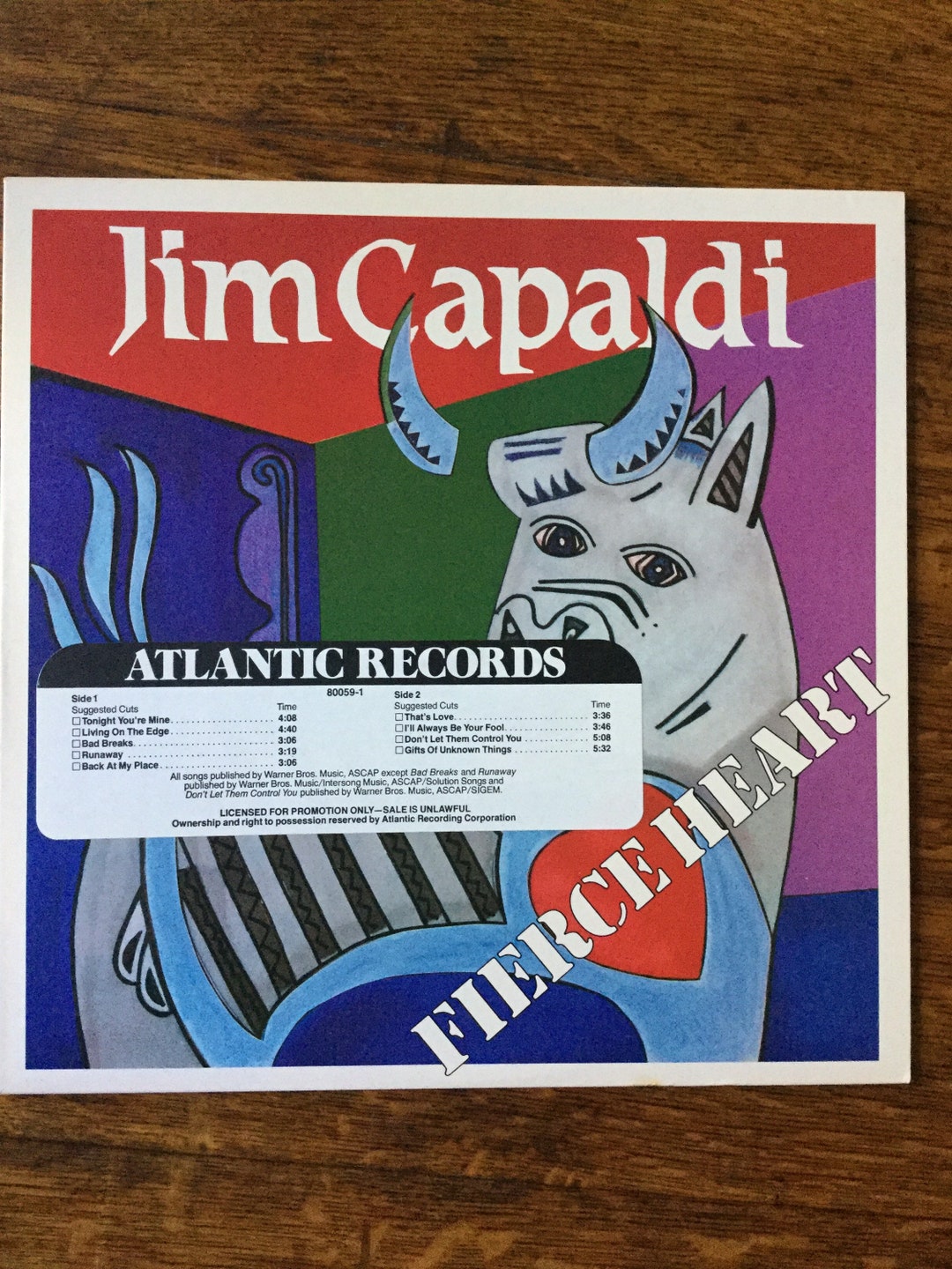 Jim Capaldi Fierce Heart