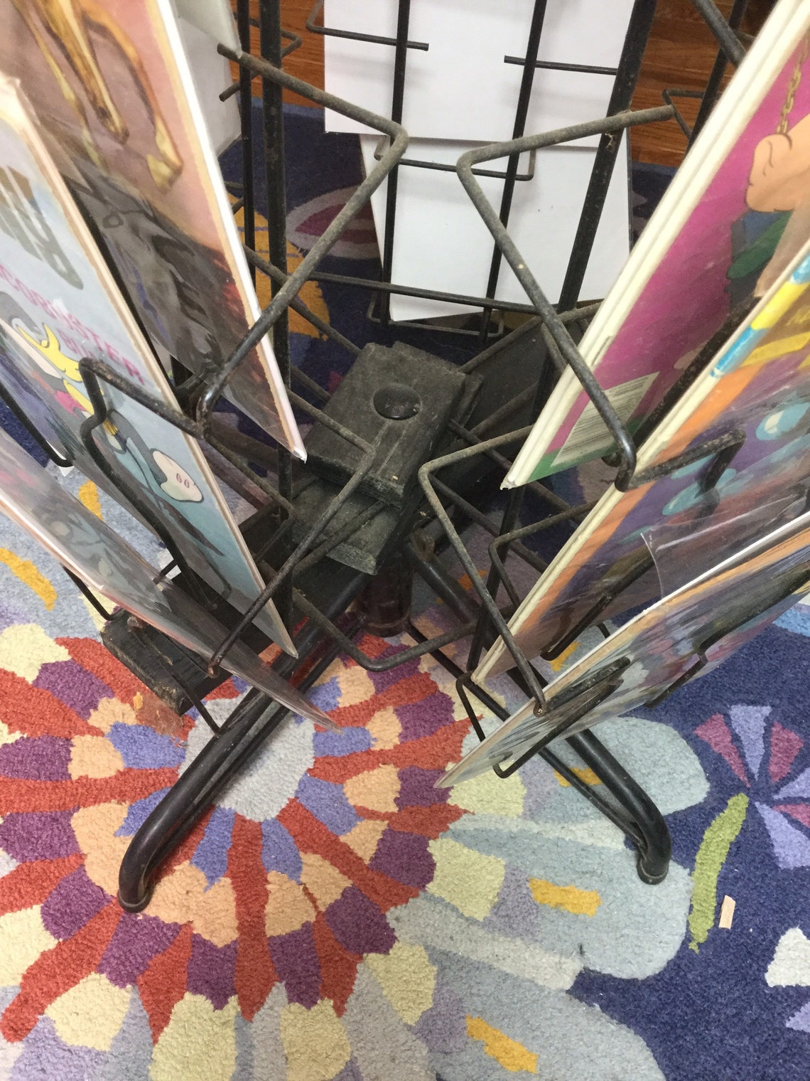 Vintage Rotating Comic Book Store Display Stand with Archie | Etsy