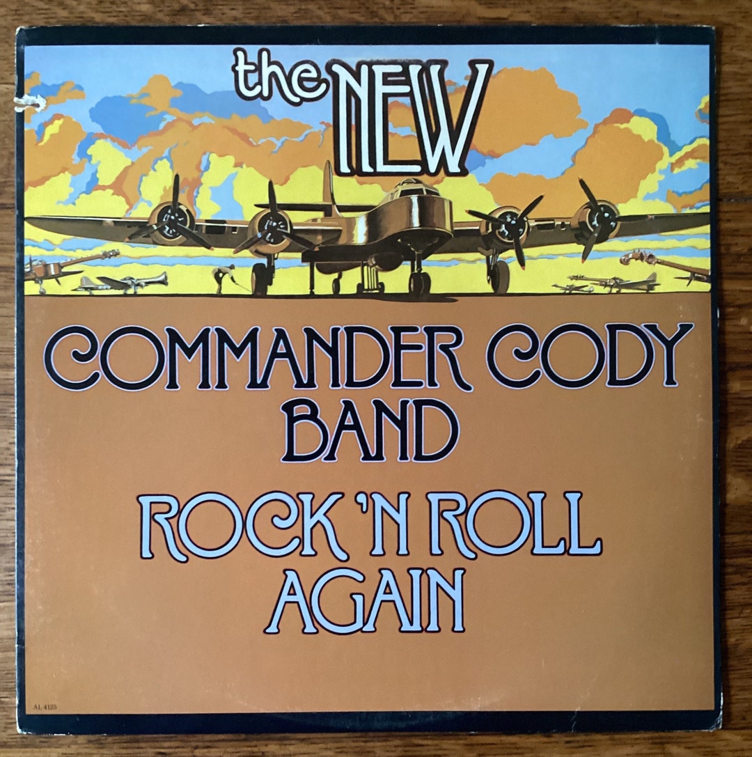 Commander Cody Rock N’ Roll Again Stereo Vinyl LP 1977 Arista Records ...