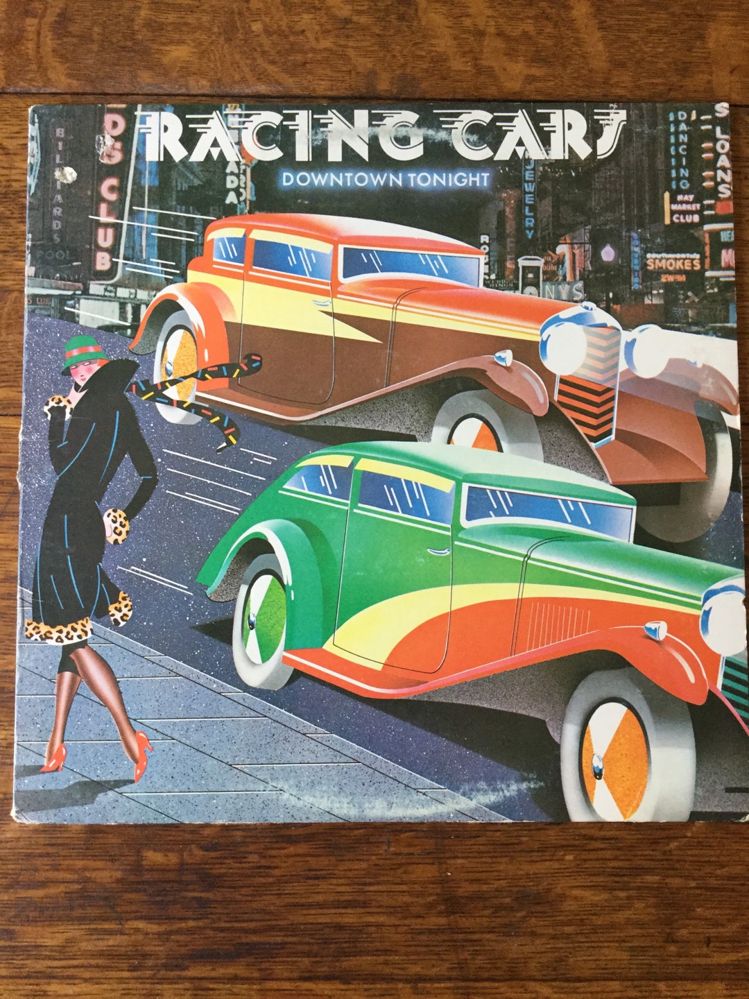 Racing Cars Downtown Tonight Vinyl LP 1976 Chrysalis Records CHR-1099 ...