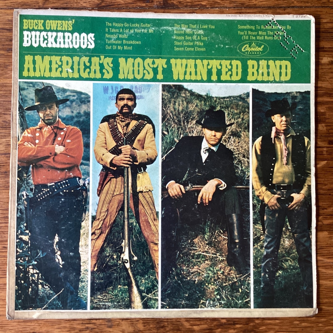 Buck Owens’ Buckaroos Americas Most Wanted Band Mono Vinyl Lp 1967 ...