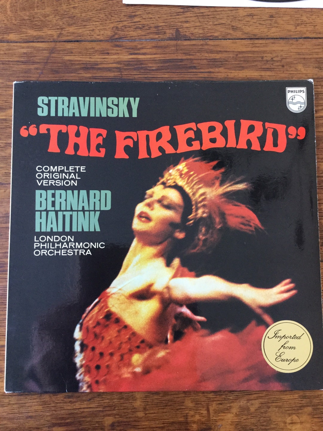 Stravinsky the Firebird Vinyl Classical LP 1974 Philips - Etsy