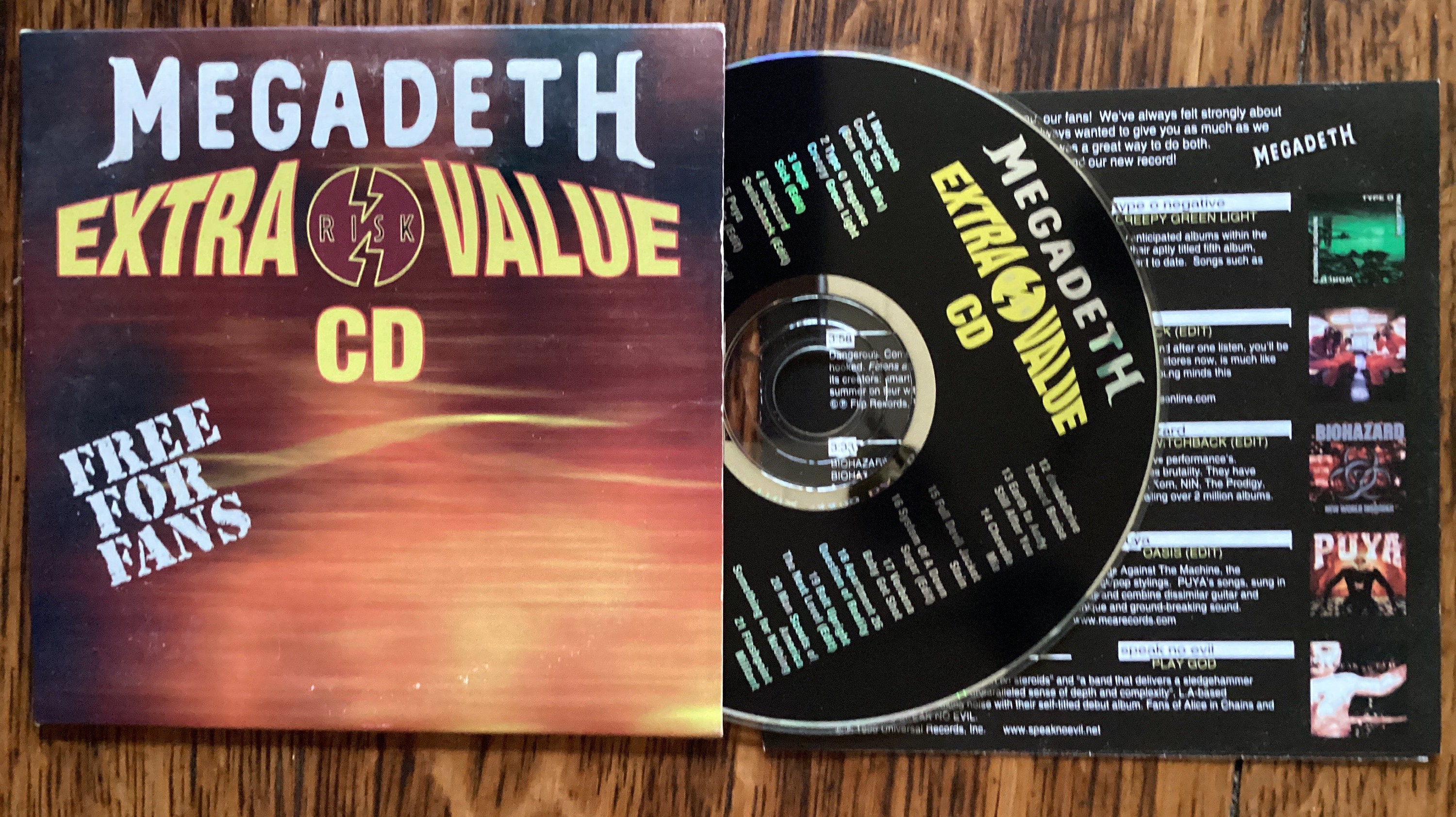 Megadeth Risk Remastered