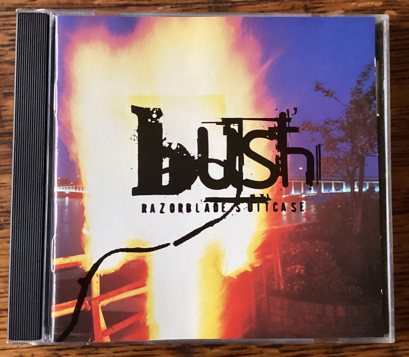 Bush Razorblade Suitcase CD 1996 Trauma Records TRM-74020-2 - Etsy