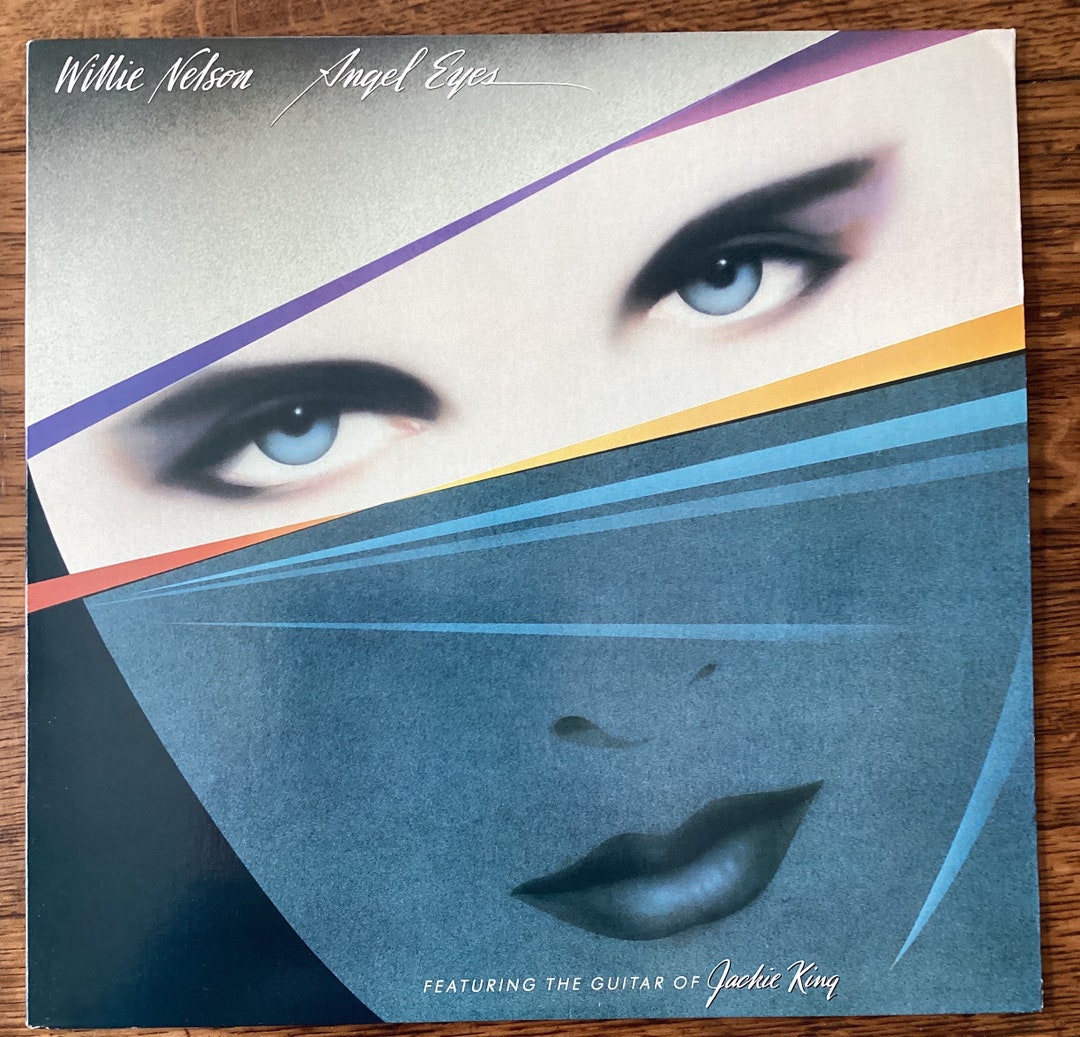 Willie Nelson Angel Eyes Stereo Vinyl LP 1984 Columbia Records FC 39363 ...