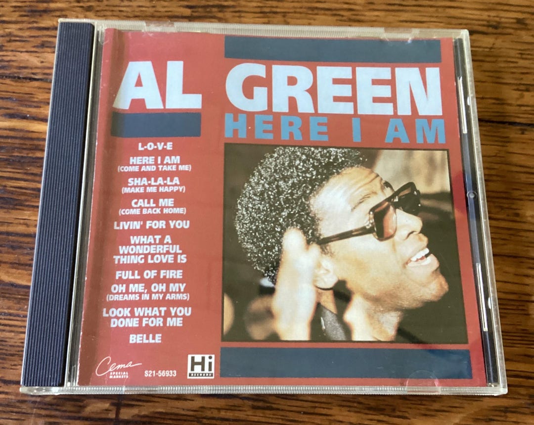 Al Green - Here I Am - CD 1993 Cema/hi Records S21-56933 - Etsy