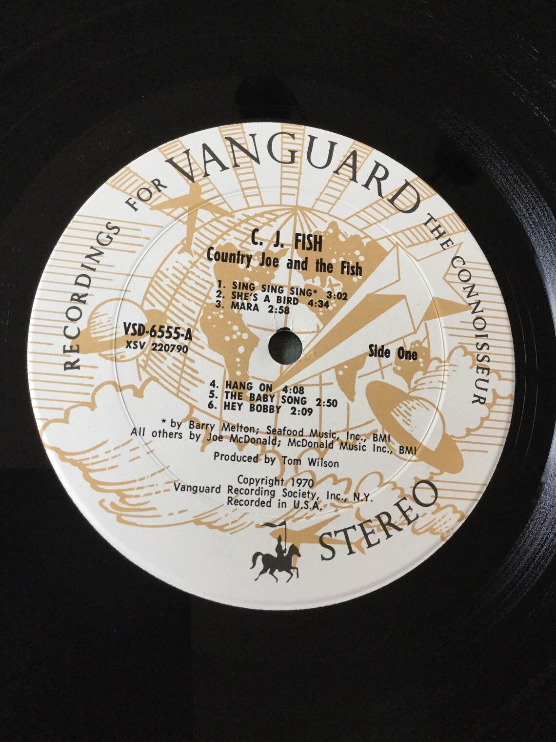 C.J. Fish Country Joe And The Fish Vinyl Stereo LP 1970 | Etsy