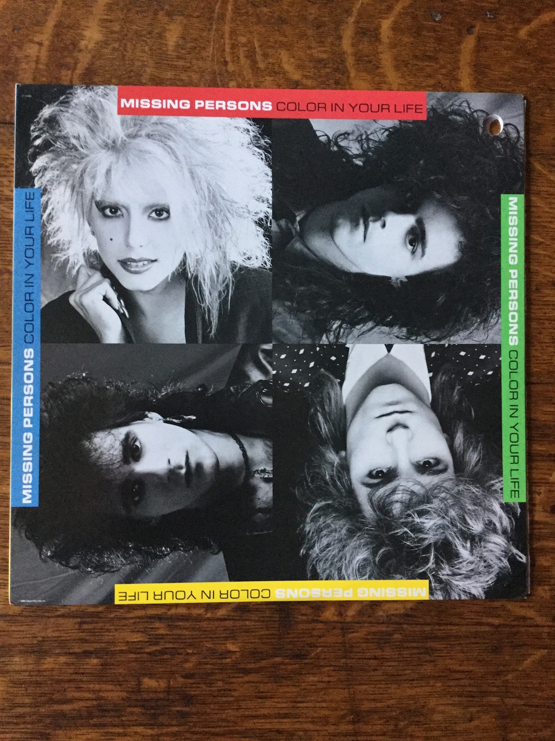 Missing Persons Color in Your Life Stereo Vinyl LP 1986 Capitol Records ...