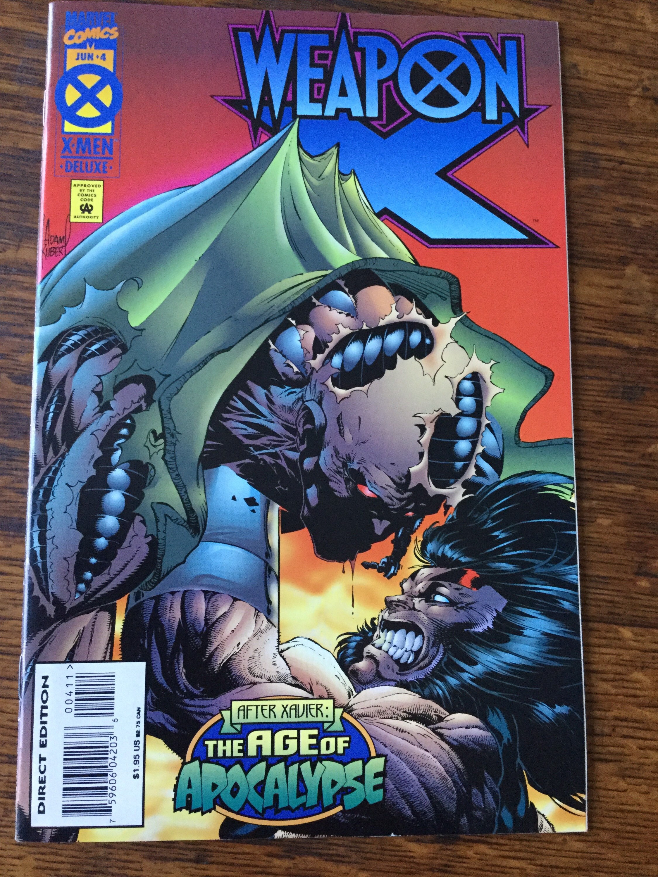 Arma X vol. 1 4 de junio de 1995 Marvel Comics Era del - Etsy España