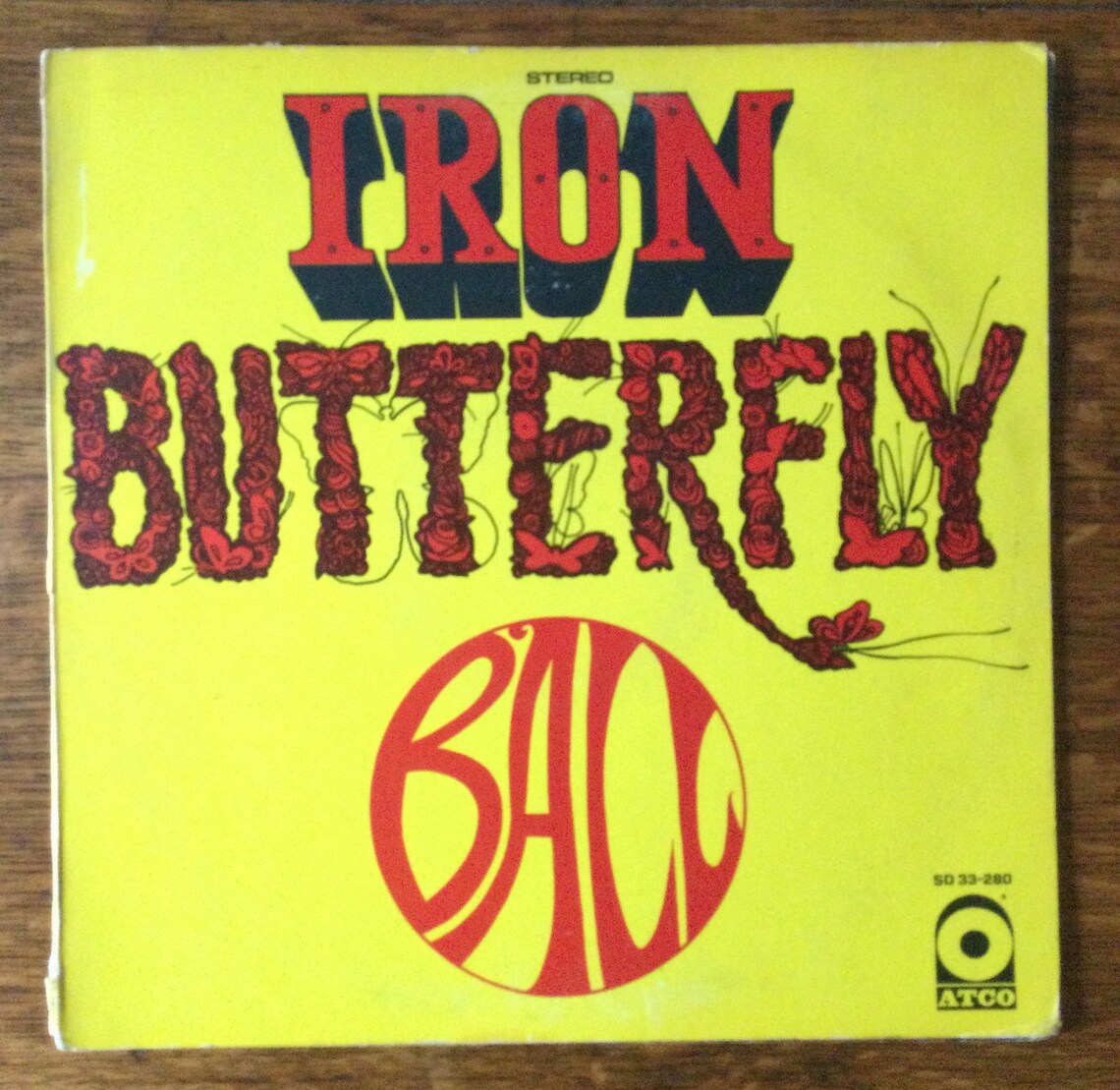 Iron Butterfly Ball Stereo Vinyl Unipak LP 1969 Atco Records - Etsy