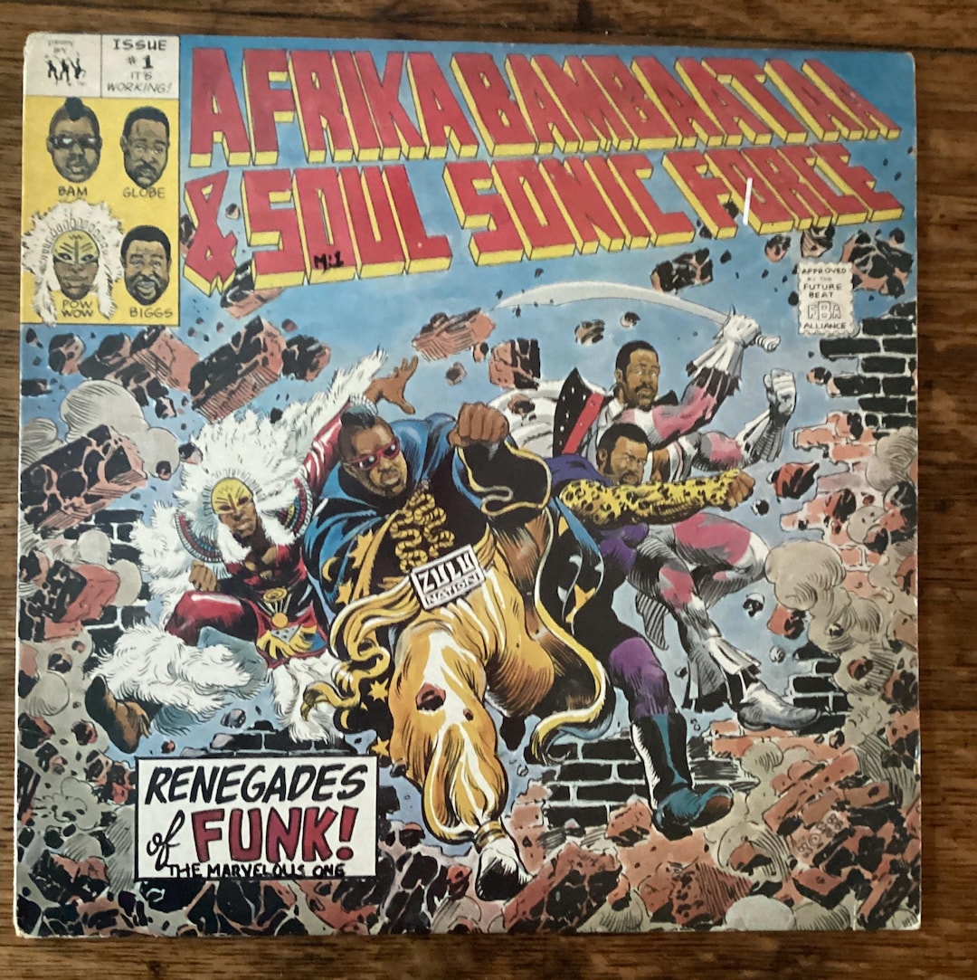 Afrika Bambaataa & Soulsonic Force - Renegades of Funk - Stereo Vinyl ...