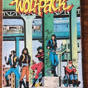 Wolfpack Marvel Graphic Novel Comic 1987 Larry Hama & Ron Wilson - Etsy