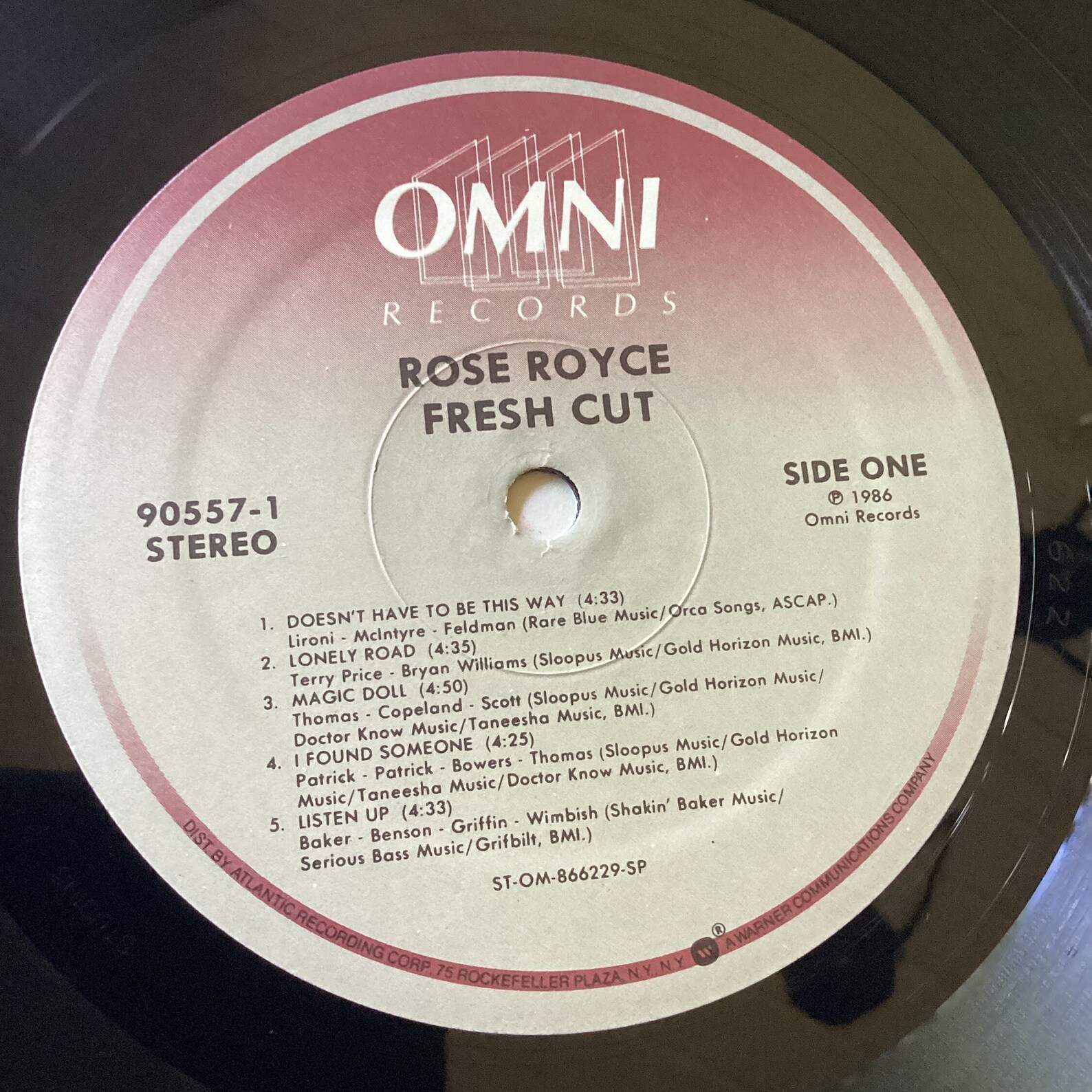 Rose Royce Fresh Cut Vinyl Stereo LP 1986 Omni Records 90557-1 - Etsy