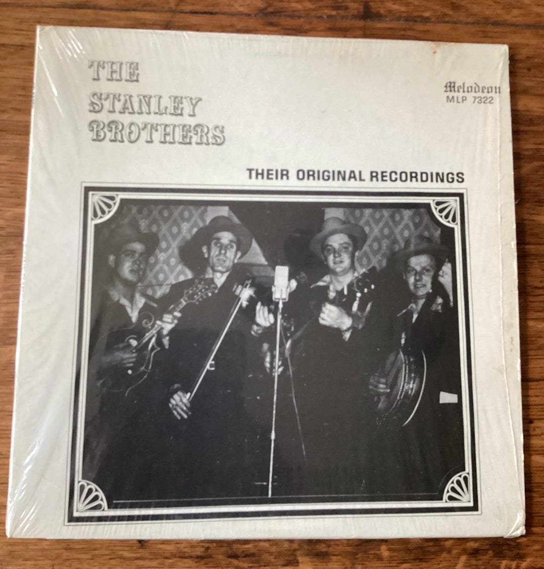 The Stanley Brothers - Their Original Recordings - Stereo Vinyl LP 1965 ...
