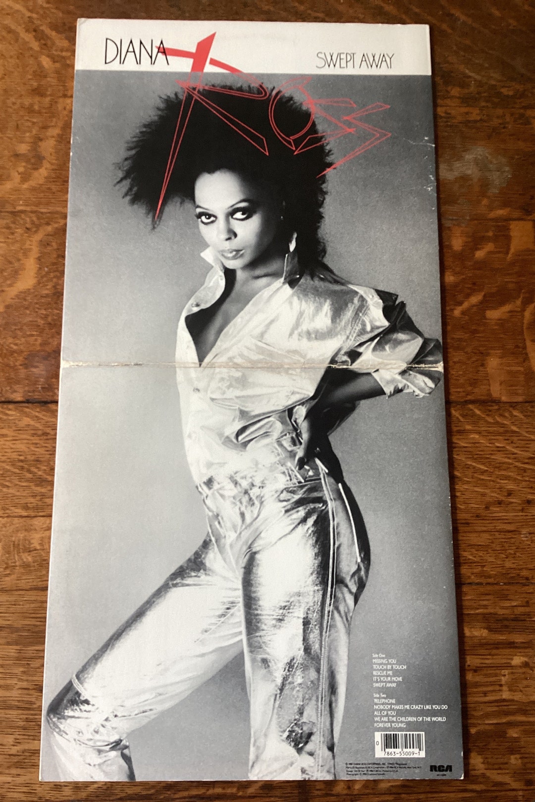 Diana Ross Swept Away Stereo Vinyl Gatefold LP 1984 RCA Records AFL1-5009 - Etsy
