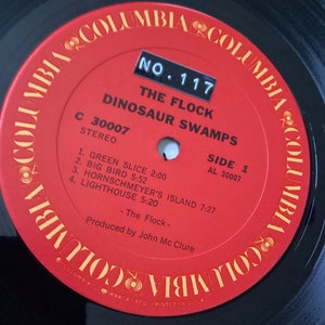 The Flock Dinosaur Swamps Stereo Vinyl Gatefold LP 1970 Columbia ...