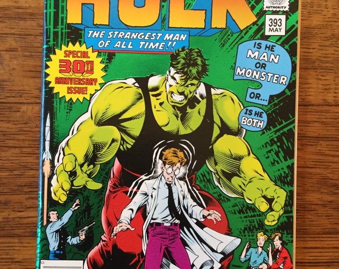 Incredible Hulk 393 May 1992 Marvel Comics. 30th Anniversary Issue W ...