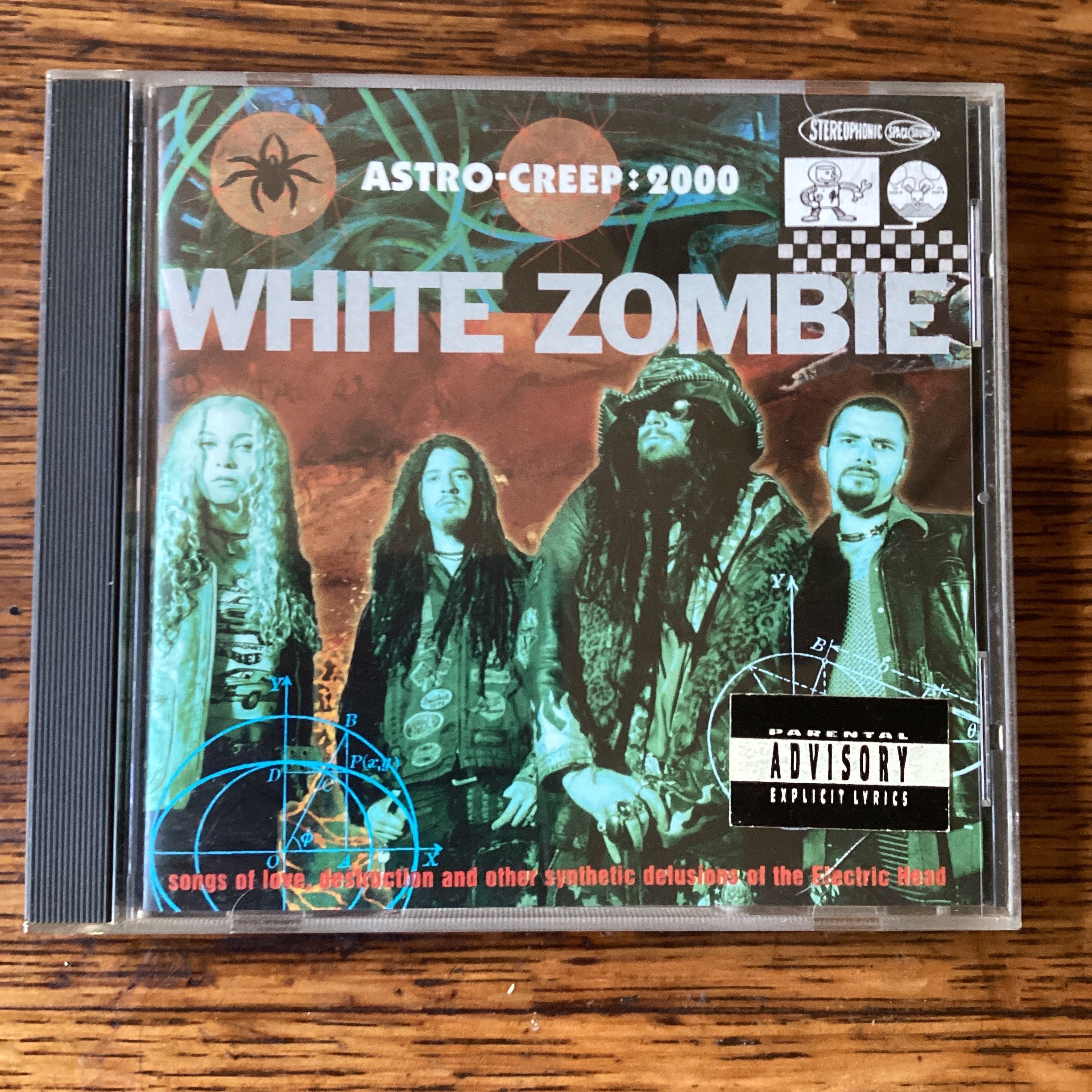 White Zombie Astro-creep : 2000 1995 CD Geffen Records GEFD-24806 - Etsy