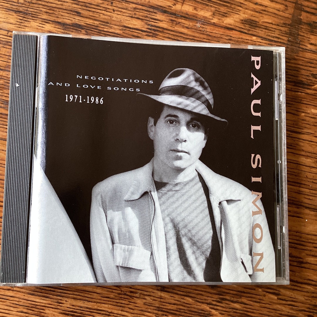 Paul Simon Negotiations and Love Songs 1971-1986 CD 1988 WB Records 9 25769-2 - Etsy