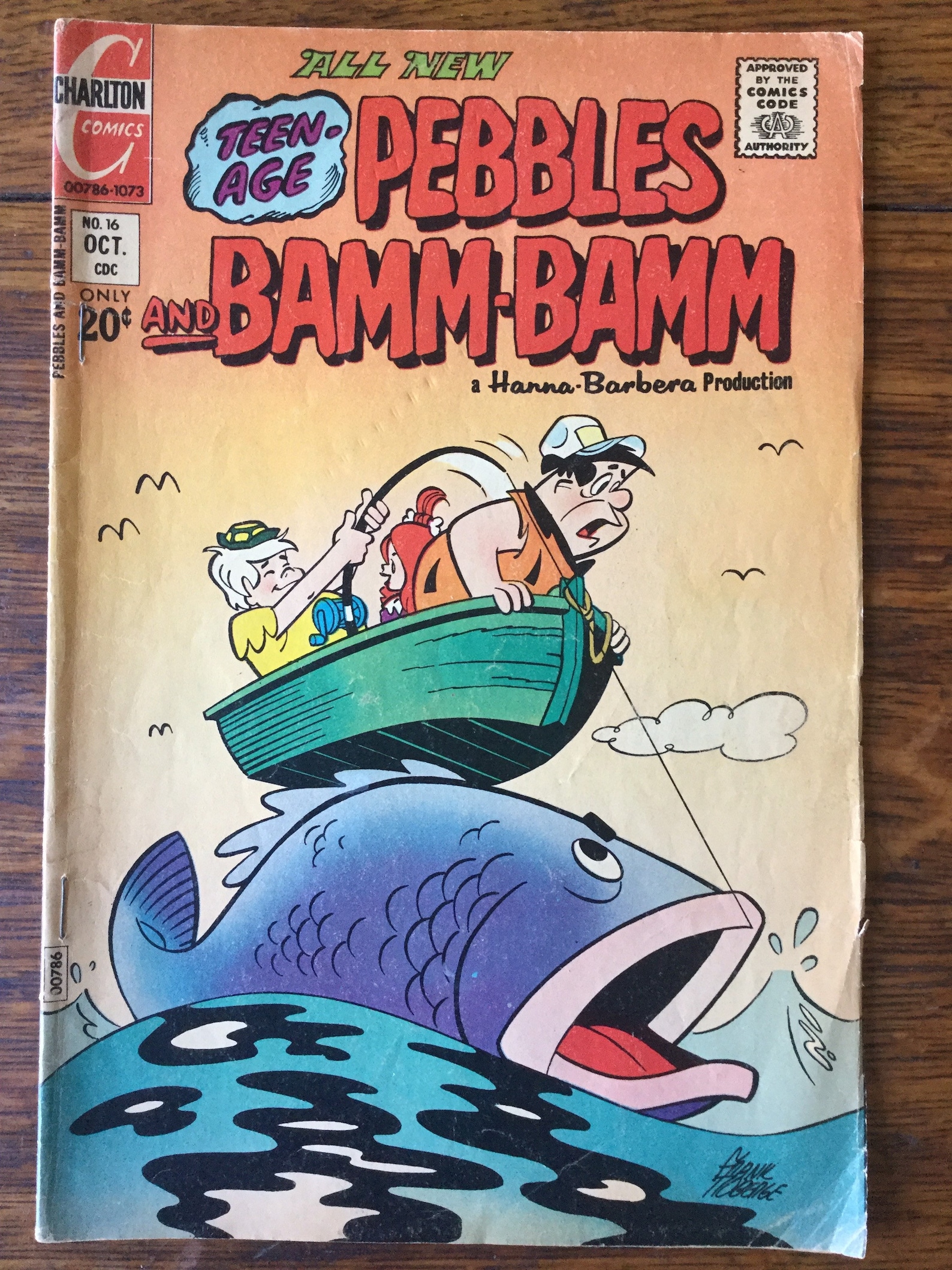 Pebbles & Bamm Bamm vol. 2 16 Oct. 1973 Charlton Comics | Etsy