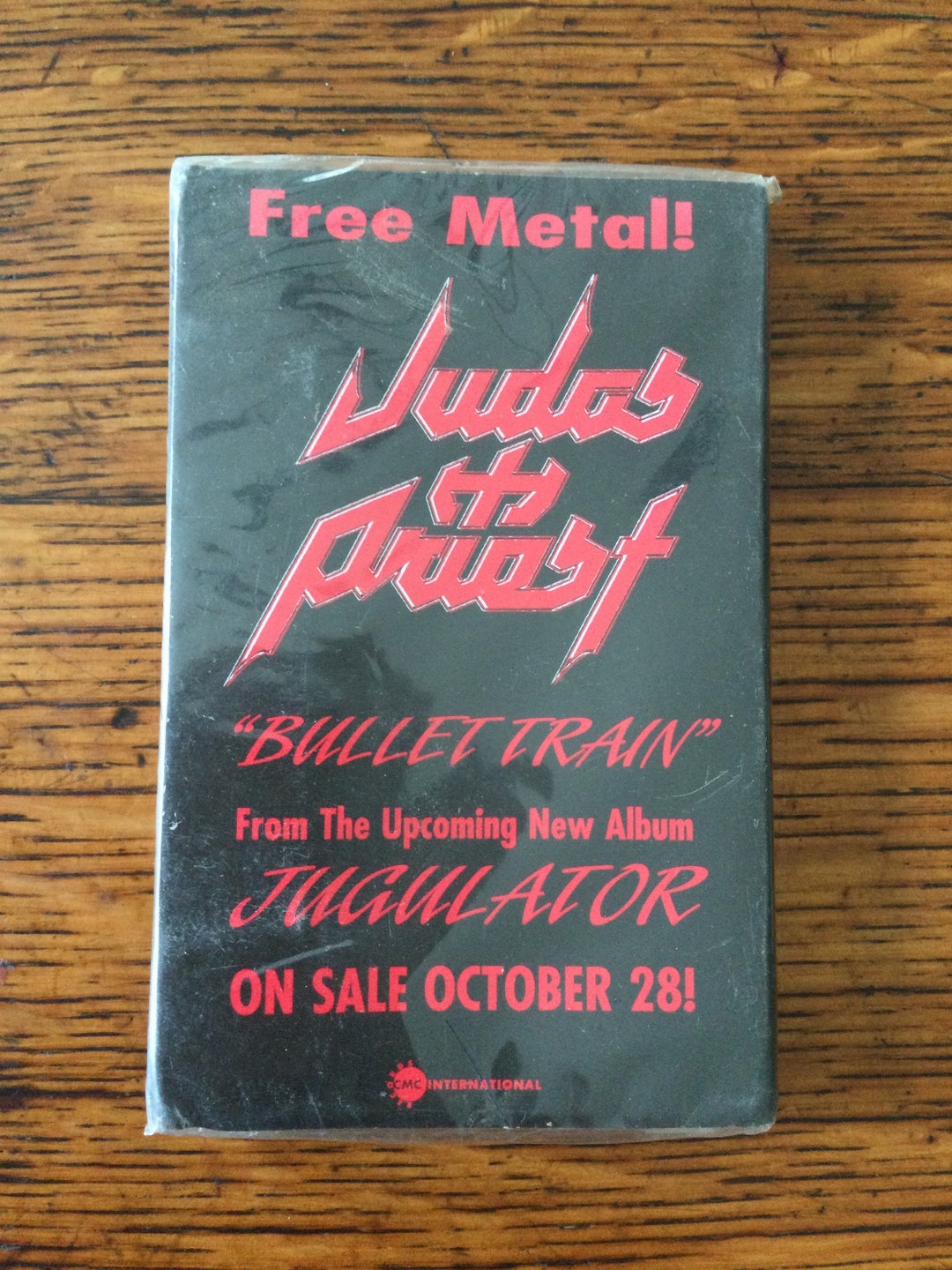 Judas Priest Bullet Train Promo Cassette Tape 1997 International ...