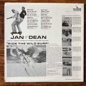 Jan & Dean Ride the Wild Surf Mono Vinyl Lp 1964 Liberty Records LRP ...