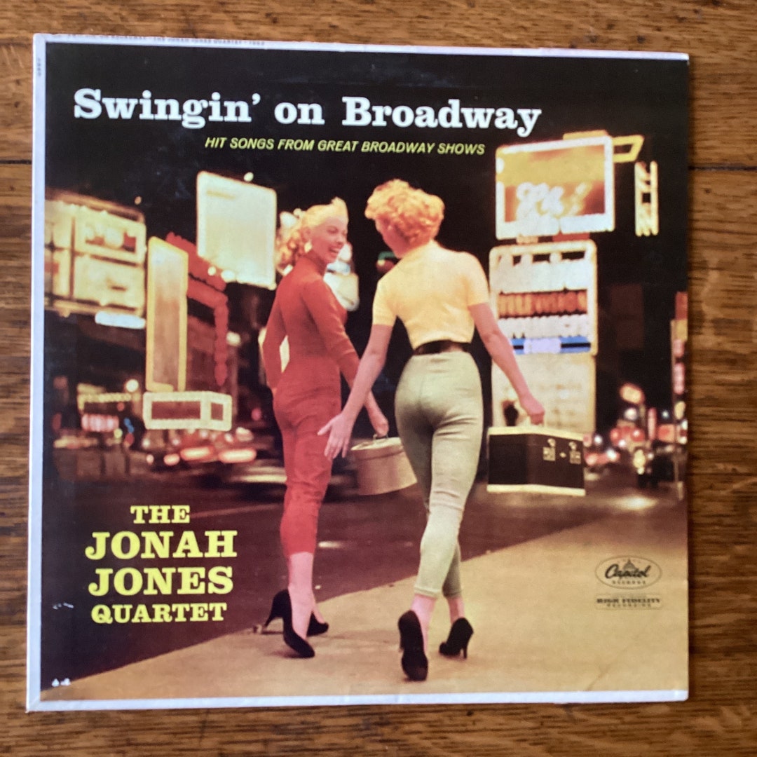 Jonah Jones Quartet Swingin on Broadway Vinyl 1958 Capitol Records T963 - Etsy