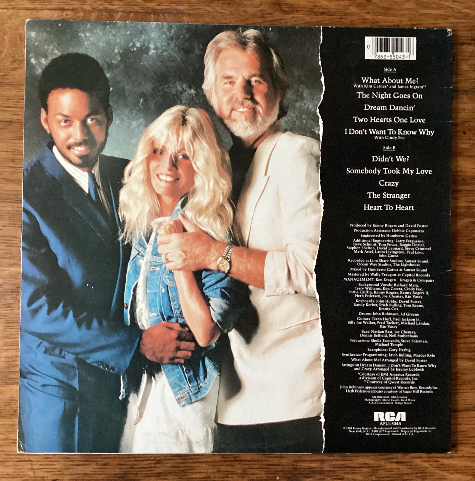 Kenny Rogers - What About Me? - Stereo Vinyl Lp 1984 RCA Records AKL1 ...