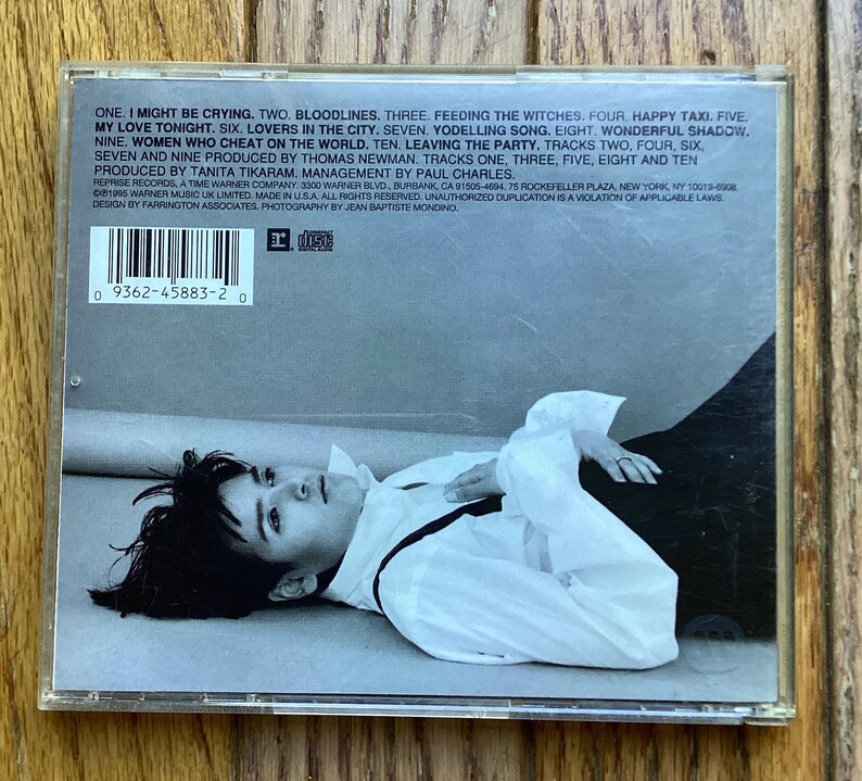 Tanita Tikaram - Lovers in the City -CD 1995 Reprise Records 9 45883-2 ...