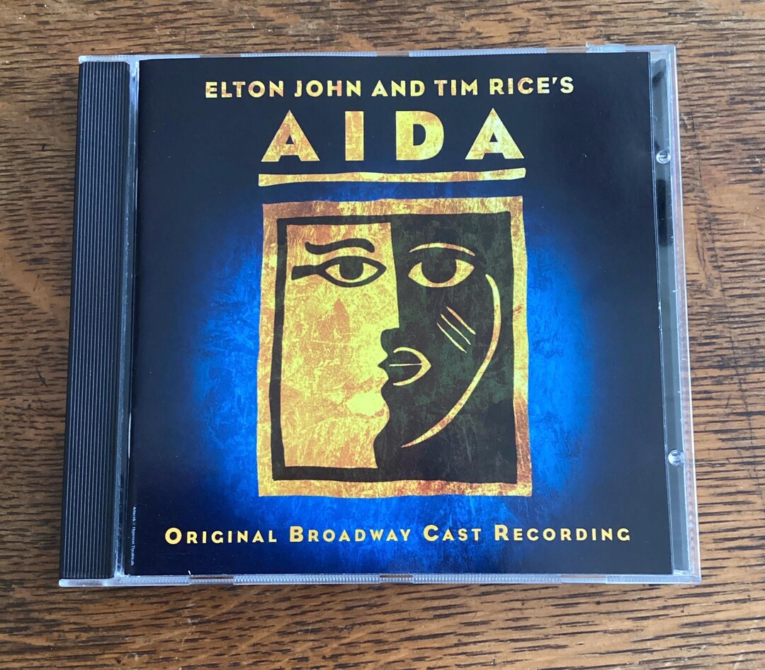 AIDA - Elton John and Tim Rice - Original Broadway Cast Recording- CD ...