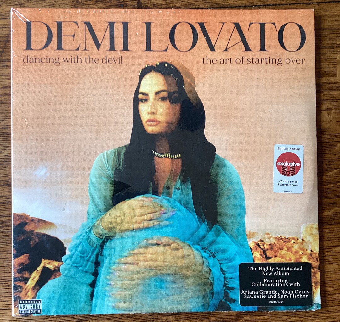 Demi Lovato Dancing With the Devil the Art of Starting Over Stereo Vinyl Gatefold Double LP 2021 ...