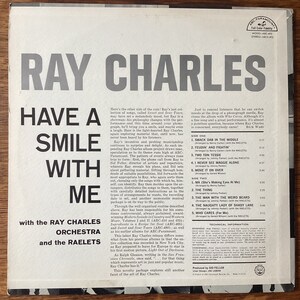 Ray Charles Have A Smile With Me Stereo Vinyl LP 1964 ABC Paramount ...