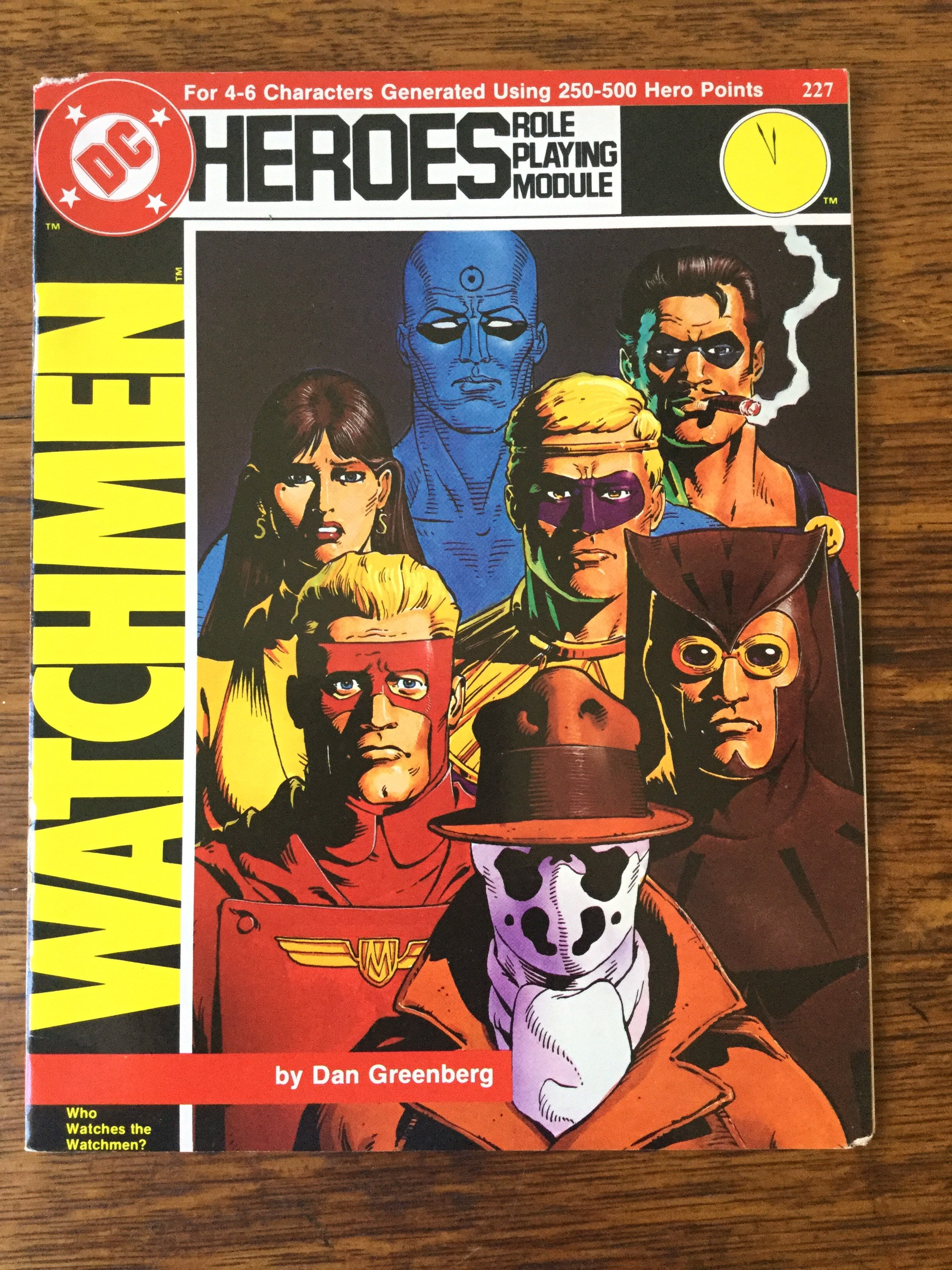 Watchmen Comic Characters