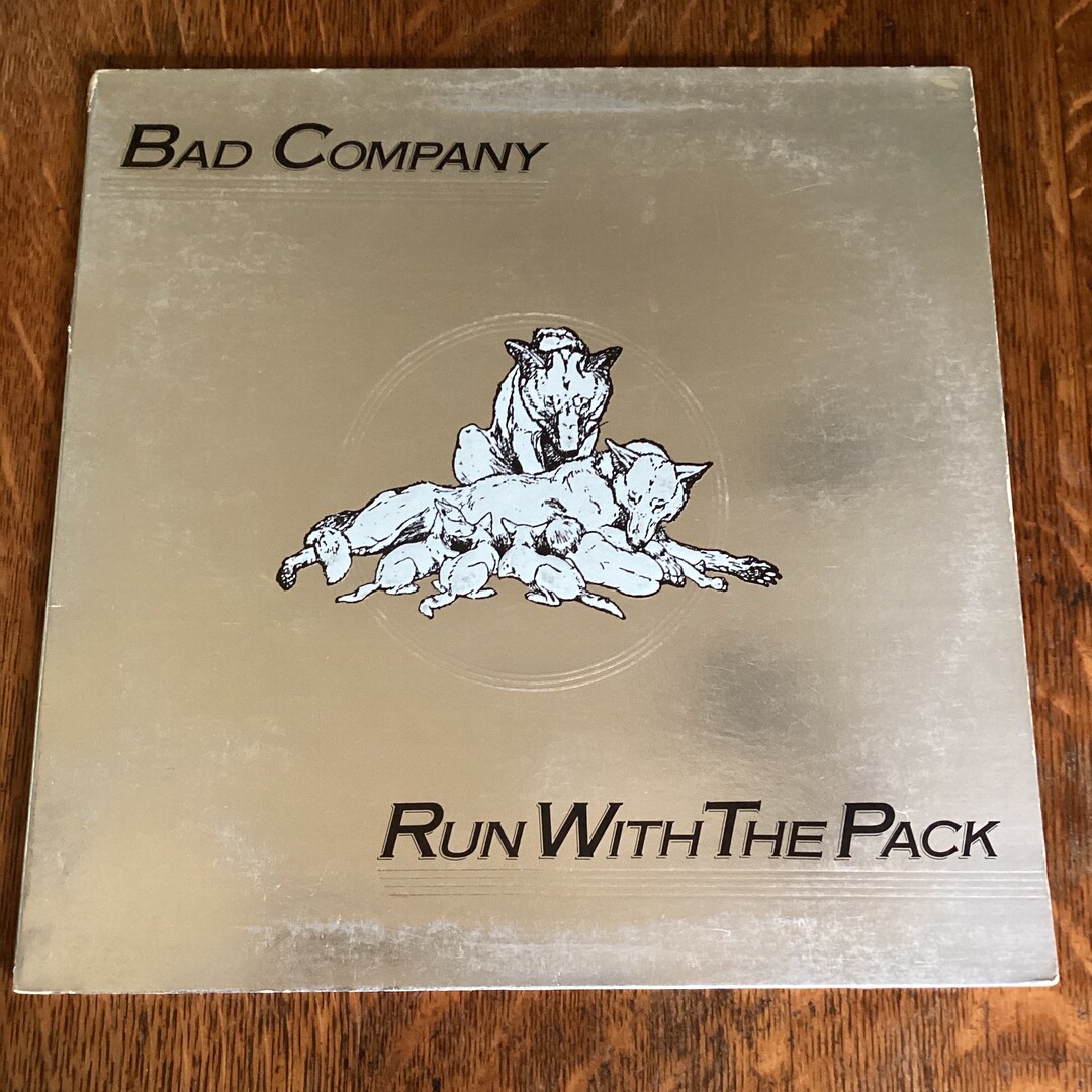 Bad Company - Run With the Pack - Stereo Vinyl Gatefold LP 1978 Swan ...