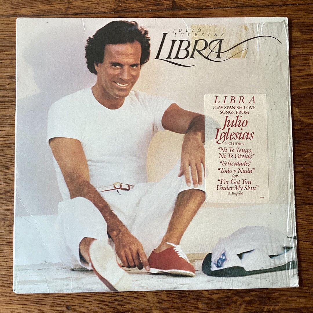 Julio Iglesias Libra Stereo Vinyl Lp 1985 Columbia Records FC 40180 - Etsy