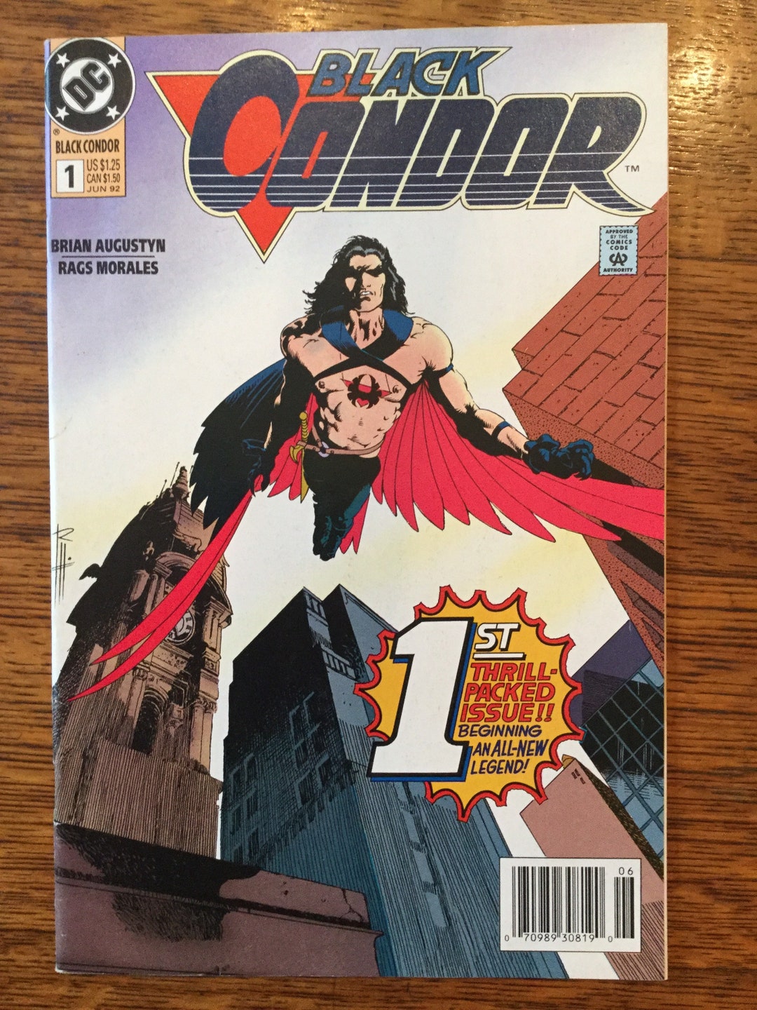 The Black Condor # 1 June 1992 DC Comic - Etsy