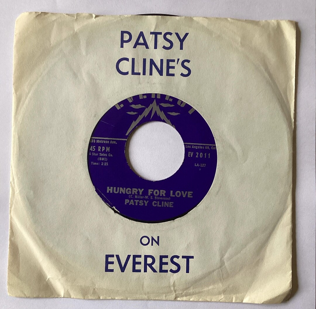 Patsy Cline - Then You’ll Know B/w Hungry for Love - 45 RPM Record 1962 ...