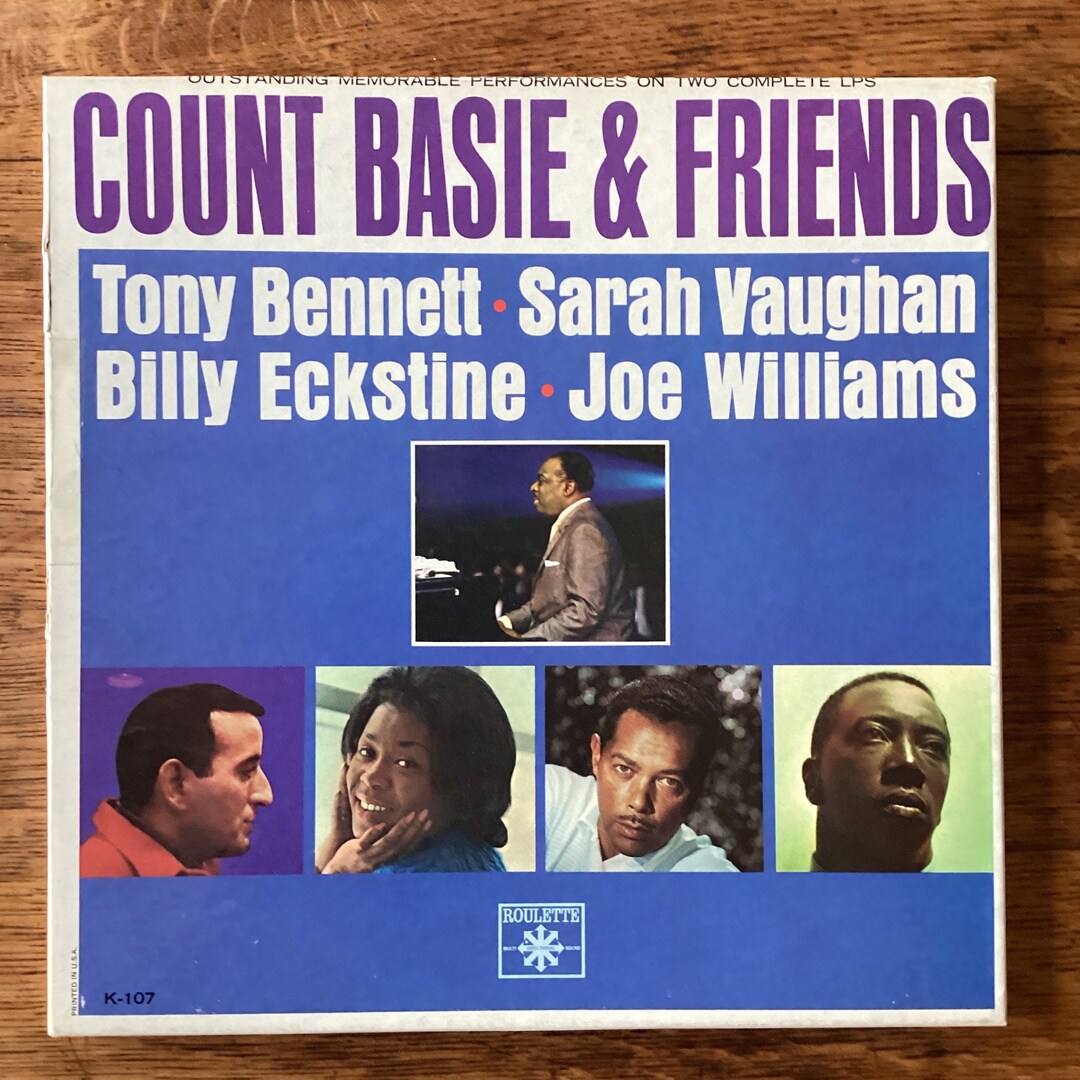 Count Basie & Friends Mono Box Set Vinyl Double Lp 1965 Roulette ...