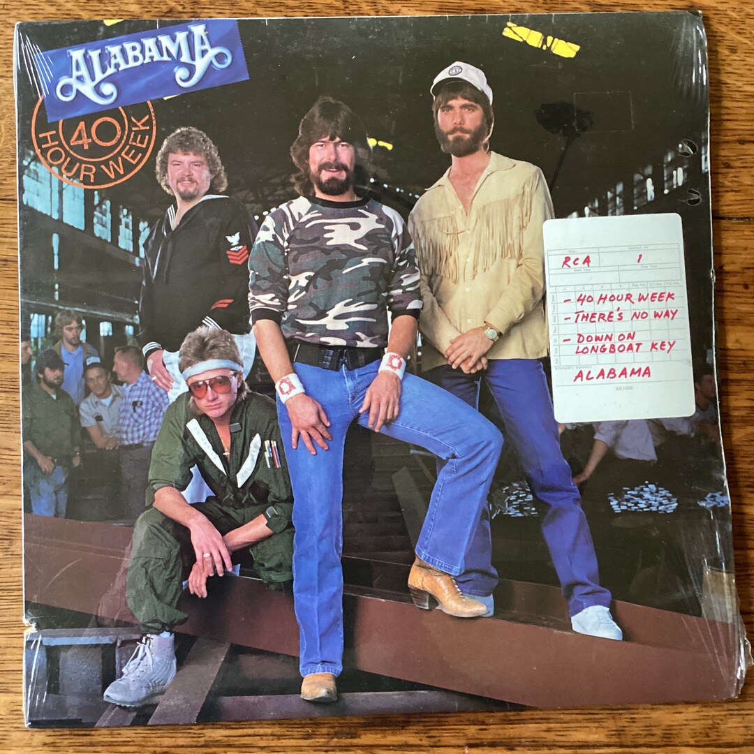 Alabama 40 Hour Week Stereo Vinyl Lp 1985 RCA Records AHL1-5339 Still ...