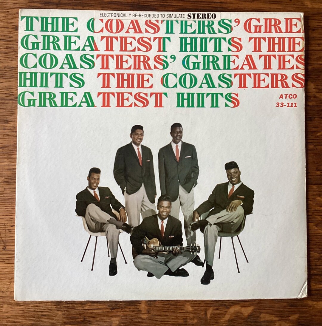 The Coasters Greatest Hits Vinyl Stereo Lp 1968 Atco Records SD 33-111 ...