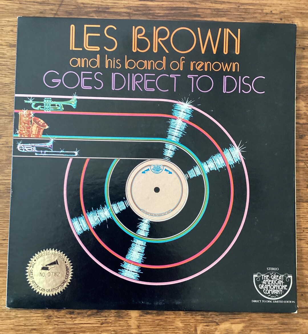 Les Brown & His Band of Renown -goes Direct to Disc - Stereo Vinyl LP ...