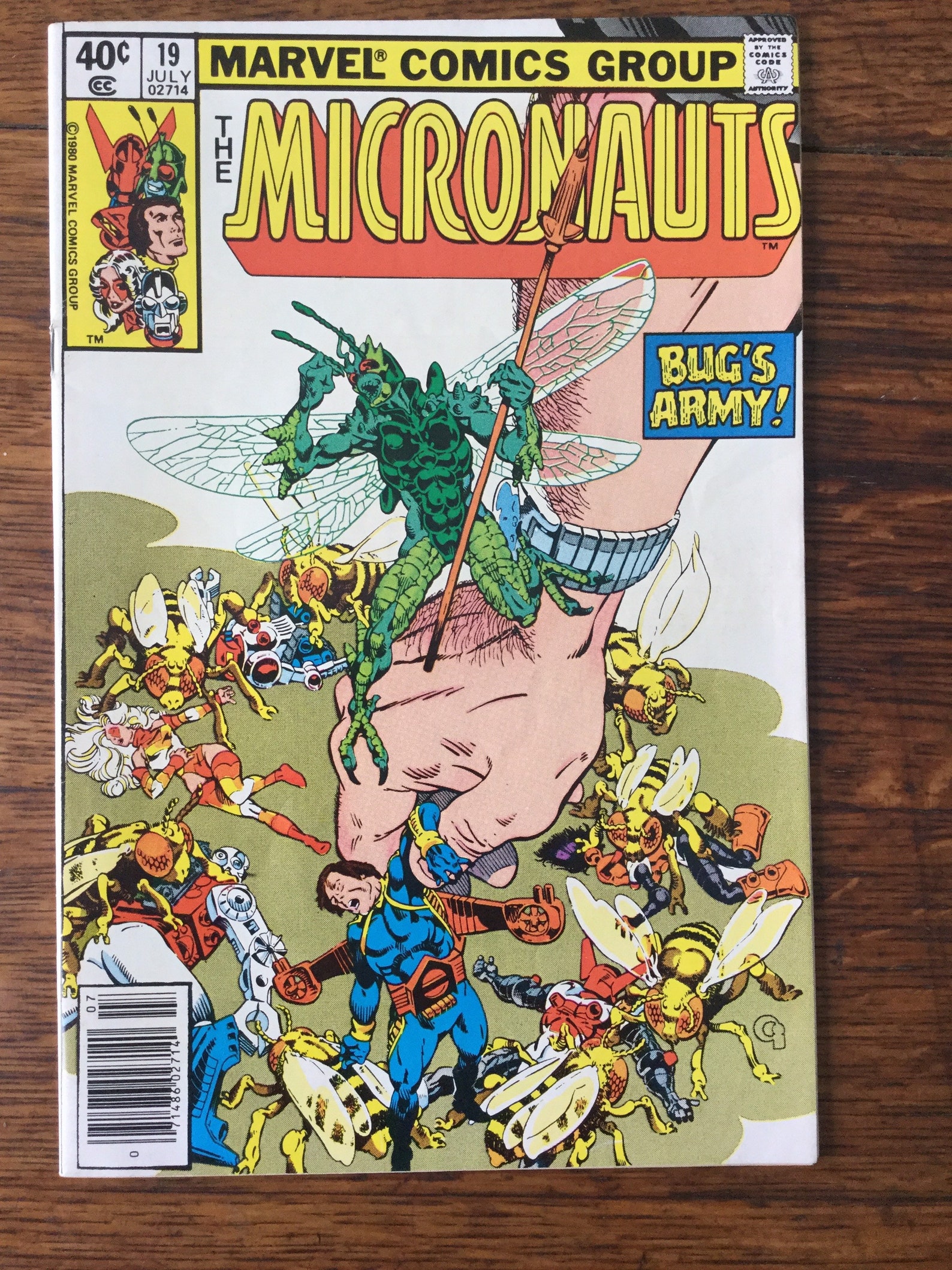 Micronauts 19 July 1980 Marvel Comics Bugs Army - Etsy