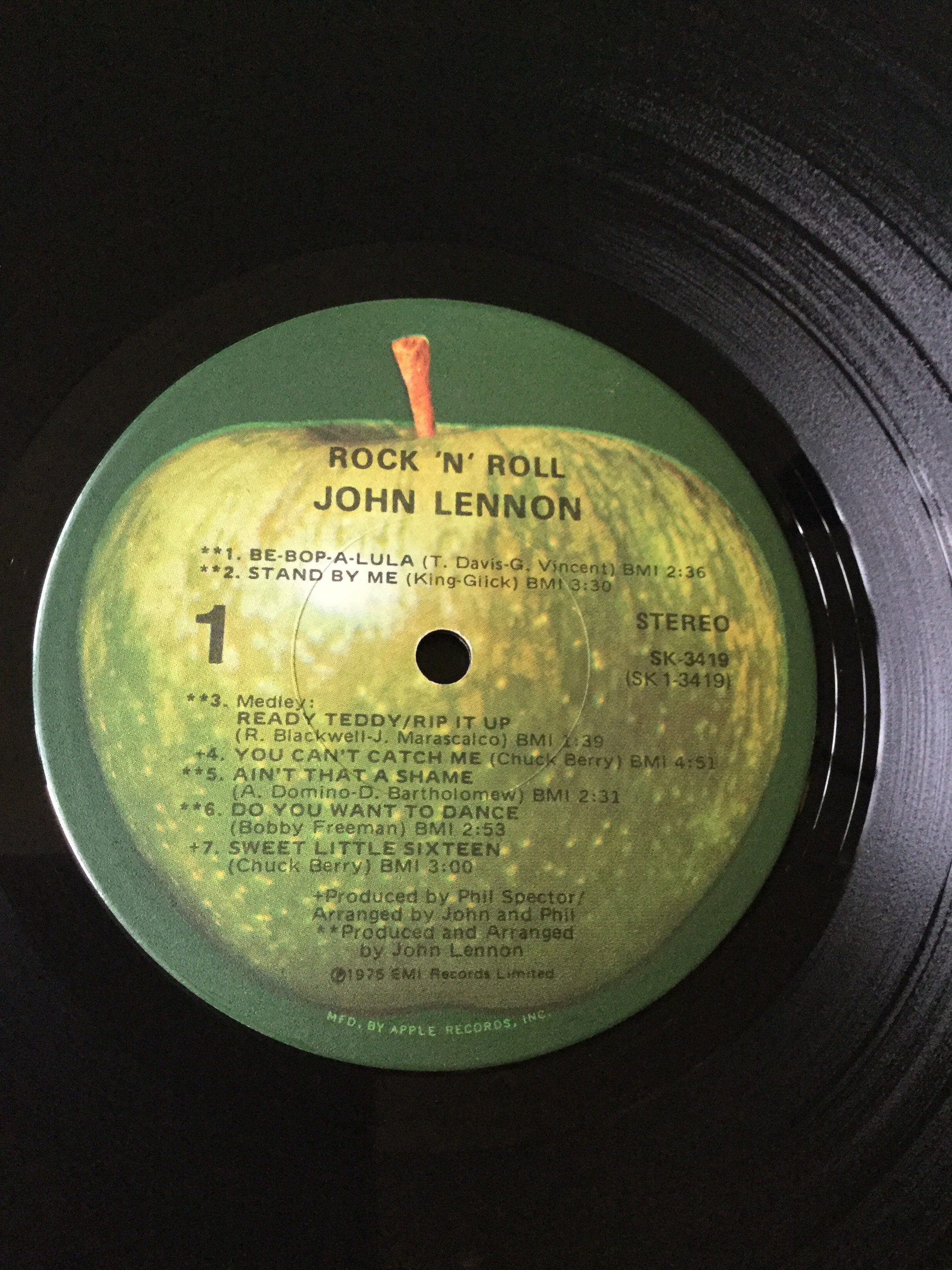 campo pompa repetición john lennon rock and roll vinilo ensayo Del Sur Último