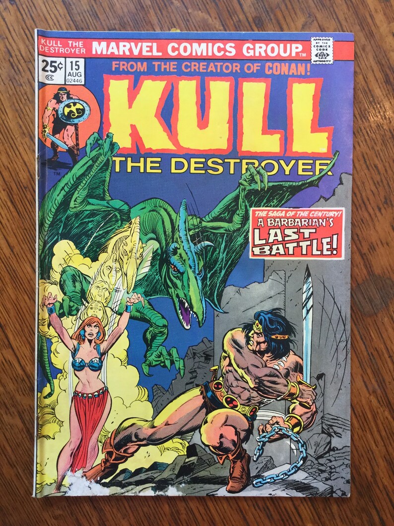 Lot Kull The Destroyer Vol. 1 13 15 16 & 19 Apr-Feb. | Etsy