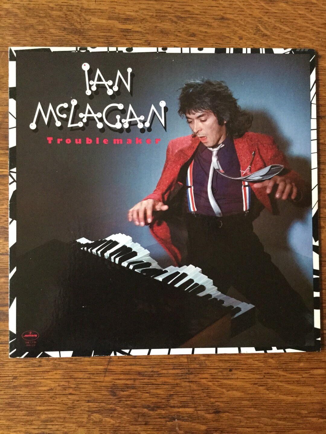 Ian Mclagan Troublemaker Stereo Vinyl LP 1979 Mercury Records SRM-1 ...